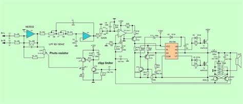 Circuit Schematic Class D 500w Amplifier Ne5532 Ir2184 Knp9120 Mosfet