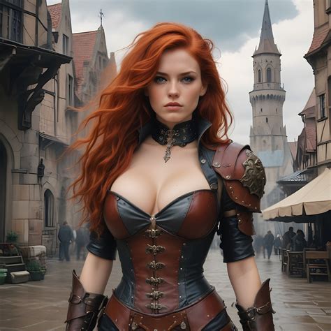 Download Ai Generated Woman Redhead Royalty Free Stock Illustration Image Pixabay