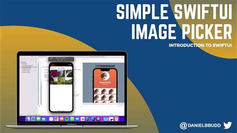 simple swiftui image picker 21 introduction to swiftui youtube