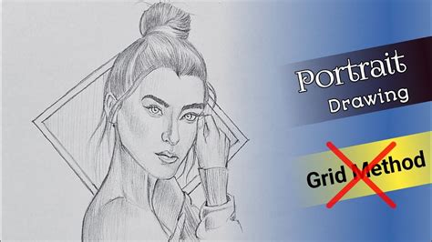 How To Draw A Portrait Using Loomis Method YouTube
