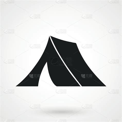 帐篷图标矢量