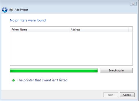 Printers Not Showing Up In Add A Printer Wizard Windows