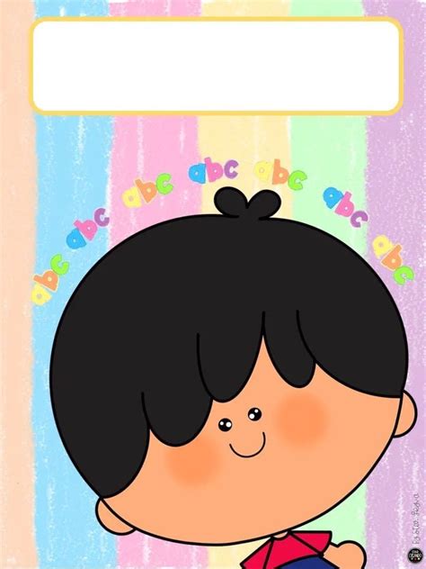 Pin de Miss Díaz en Portadas preescolar Carpetas decoradas para