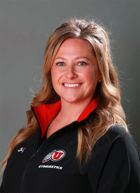 Jennifer White Gymnastics Coach University Of Utah Athletics