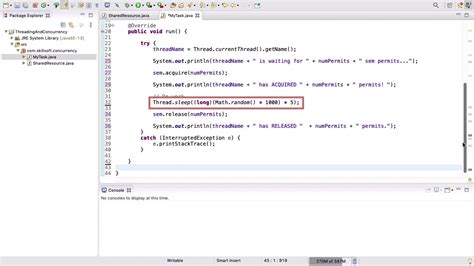 preview multithreading and concurrency in java permit acquisition in semaphores youtube