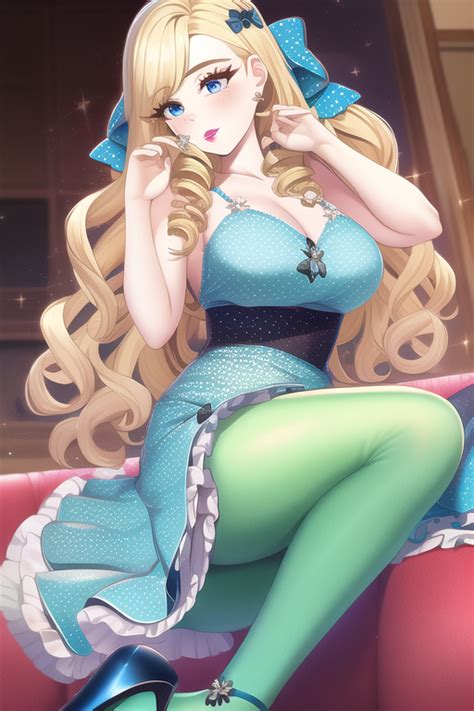 Long Curly Blonde Hair Blue Eyes Housewifeflor By Varm209 On Deviantart