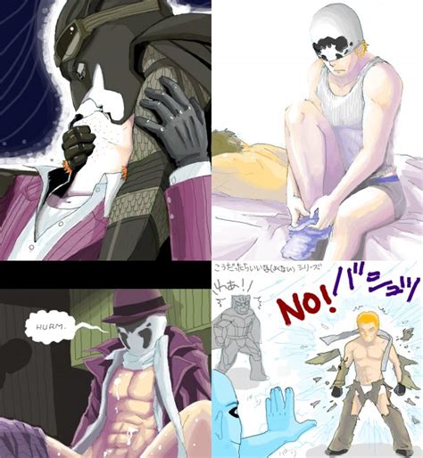 Rule 34 Dc Comics Doctor Manhattan Male Only Nite Owl Rorschach Watchmen 454949
