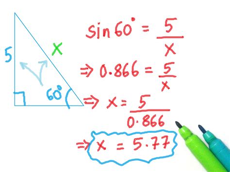 how to use right angled trigonometry 7 steps with pictures