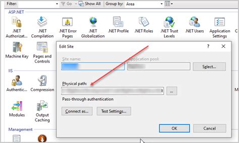 Iis Using Appcmd To Set Physical Path Of An Iis Website Stack
