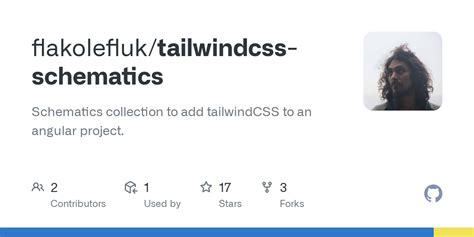 GitHub Flakolefluk Tailwindcss Schematics Schematics Collection To