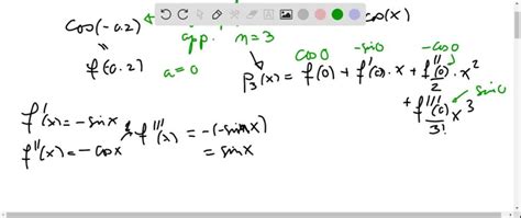 solved a approximate the given quantities using taylor polynomials with n 3 b compute the