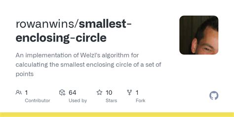github rowanwins smallest enclosing circle an implementation of welzl s algorithm for