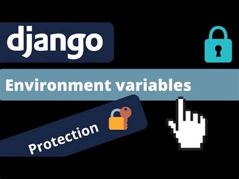 Configure Environment Variables In Django Django Tips YouTube