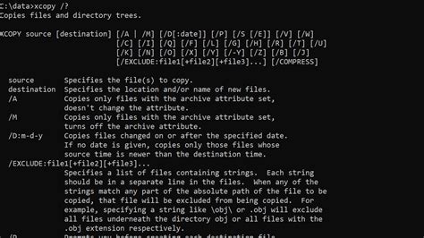 Xcopy Command Examples Options Switches And More CitizenSide