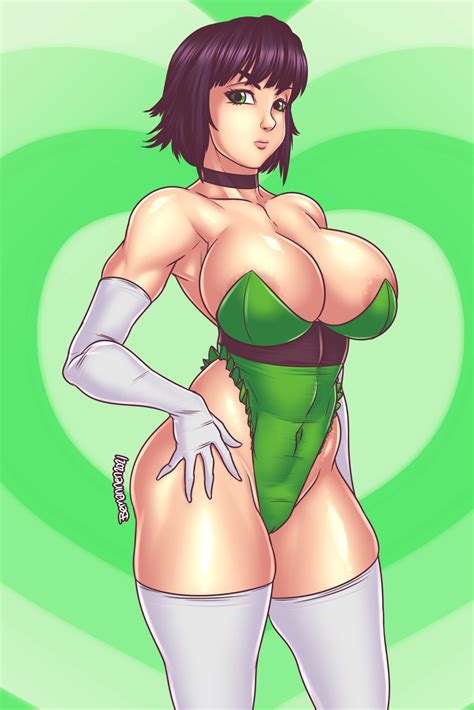 Rule 34 Areolae Arm Gloves Bemannen Big Ass Big Breasts Black Hair Buttercup Powerpuff Girls
