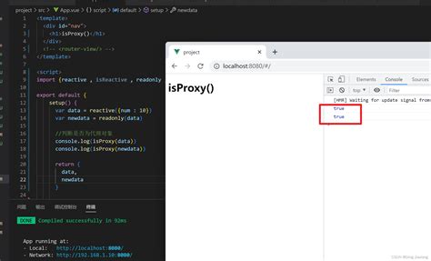 vue js核心技术解析与uni app跨平台实战开发学习笔记 第12章 vue3 x新特性解析 12 12 响应式系统工具集的使用 vuejs核心技术解析与uniapp跨平台实战开发 csdn博客