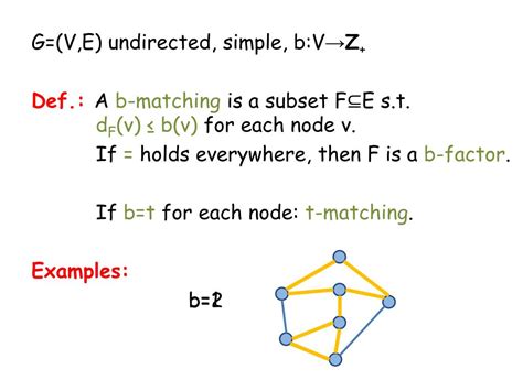 ppt the triangle free 2 matching polytope of subcubic graphs powerpoint presentation id 2600102