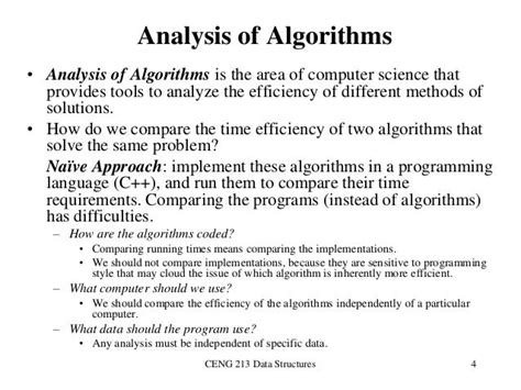 algorithm analysis