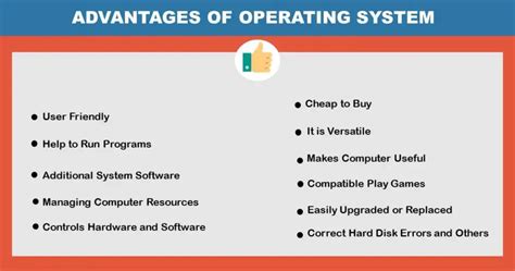 Advantages And Disadvantages Of Operating System