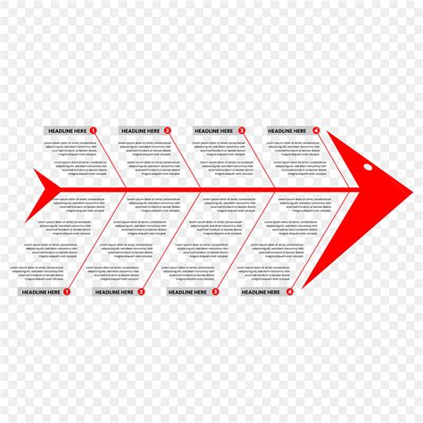 Fishbone Infographics Vector Hd PNG Images Fishbone Infographic