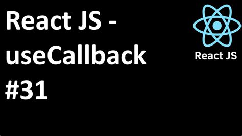 react js usecallback hook youtube
