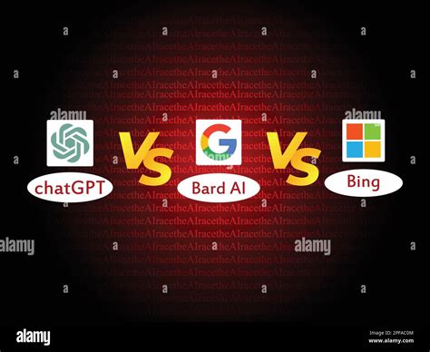 Google Vs Chat Gpt Stock Vector Images Alamy