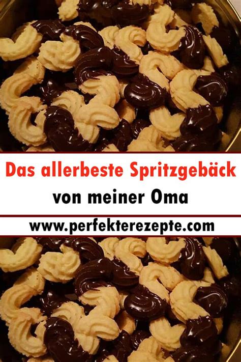 Das allerbeste Spritzgebäck Rezept von meiner Oma Schnelle und