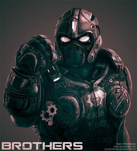 Clayton Carmine Gears Of War By Garystorkamp On Deviantart