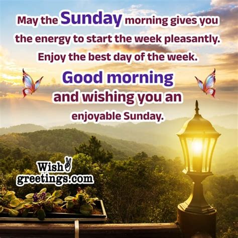 Happy Sunday Morning Greetings Wish Greetings