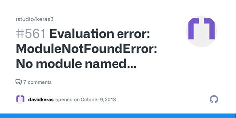 Evaluation Error Modulenotfounderror No Module Named Rpytools