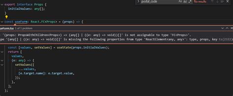 Reactjs Typescript Error While Coverting From Js To Ts Stack Overflow