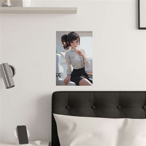 Anime Girl Poster Hot Anime Girl Print Otaku Poster Waifu Etsy