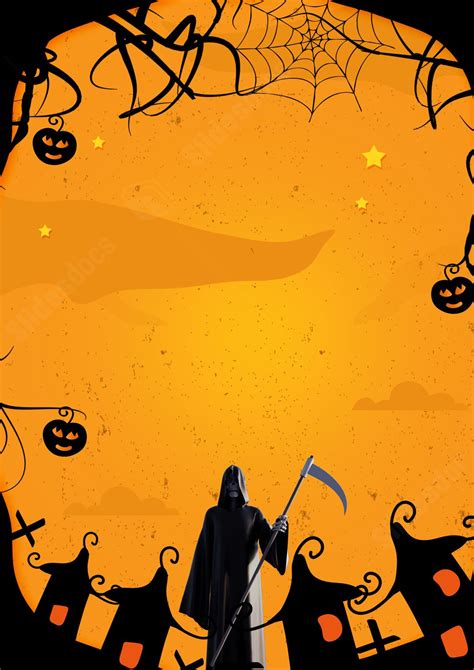 Halloween Fuck Page Border And Printable Background In Word Slidesdocs