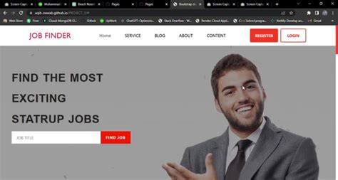 be your frontend web developer html css bootstrap tailwand javascript website by muhammadsarw200