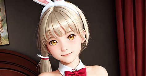 Topless Bunny By Imouchi From Pixiv Fanbox Kemono
