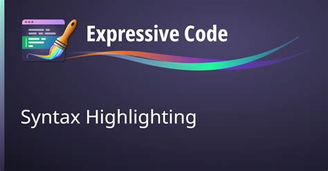 Syntax Highlighting Expressive Code