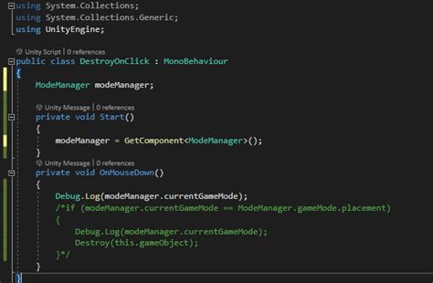 i get object reference not set to an instance of an object at line 15 what gives r unity3d