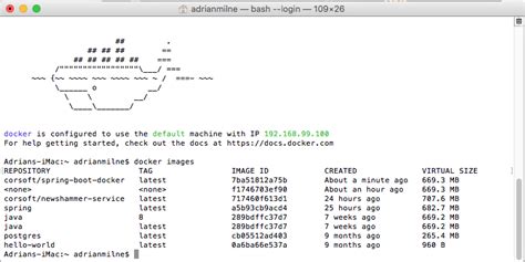 example of a spring boot microservice running on osx docker toolbox laptrinhx