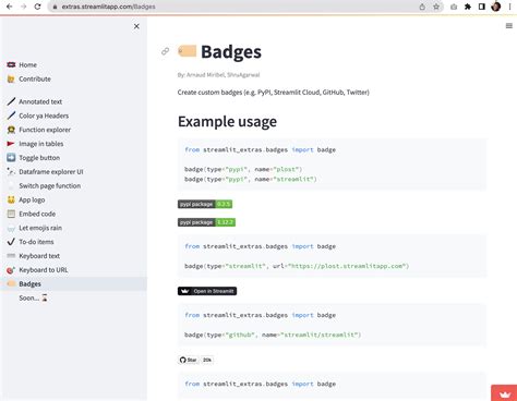 discover and share useful bits of code with the 🪢 streamlit extras library