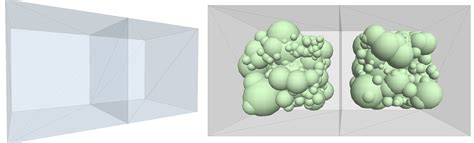 Python Placement Of Spheres In A Specified Medium With A Specified