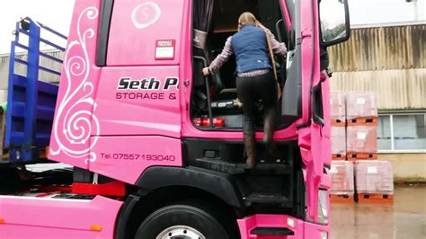 Meet The Derbyshire Trucker Who Is The Smallest Lorry Driver In The