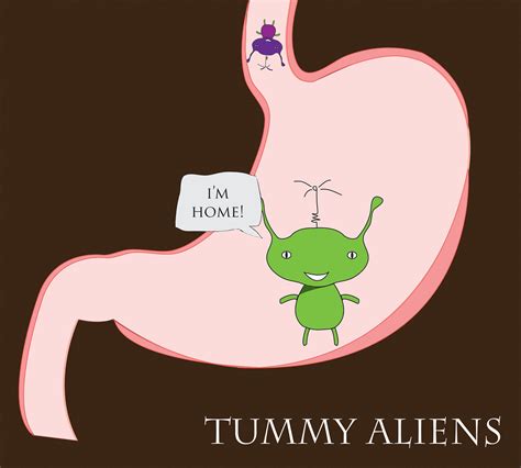 Tummy Aliens These Are The Aliens Attacking My Stomach Or Flickr