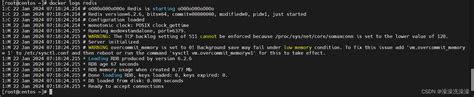 docker安装并配置redis小白也能看懂详解版 docker配置redis ip csdn博客