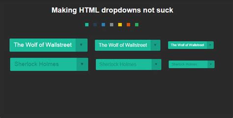25 Free And Amazing Dropdown Menus In HTML5 JQuery And CSS3