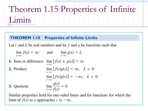 ppt 1 5 infinite limits and asymptotes powerpoint presentation id 686220