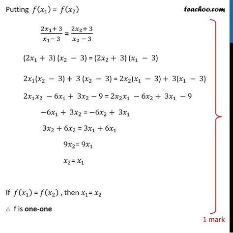 let f x 2x 3 x 3 if function f one one and onto is f