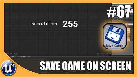 showing save game data on ui 67 unreal engine 4 beginner tutorial series youtube