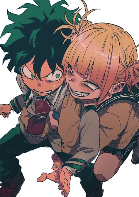 Midoriya Izuku Izuku Midoriya Toga Himiko Boku No Hero Academia Omame Hnb Nrt