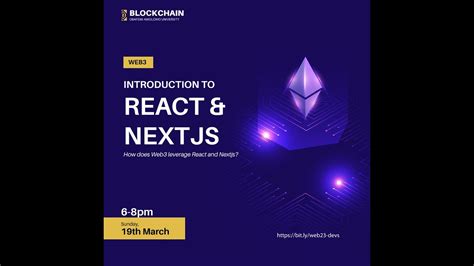 Week Web Introduction To React And Nextjs Youtube
