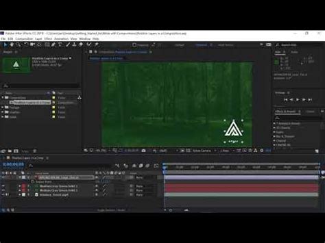 How To Position Layers In After Effects YouTube